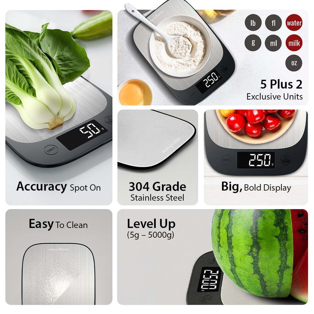 Weight Machine for Kitchen - Chef-Mate KS 70 – HealthSense