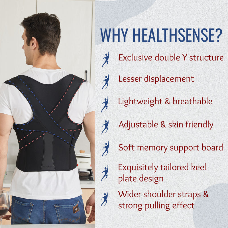 Posture Corrector For Men | Back Pain Relief Products with Premium Bac ...